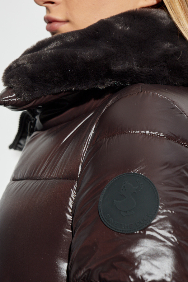 Brown Insulated Jacket Moma Save The Duck - Vitkac GB